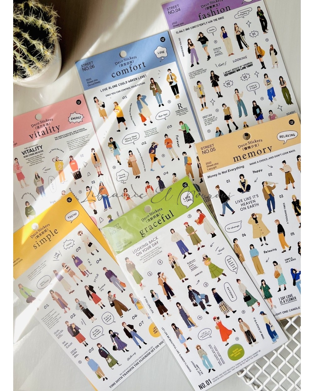 Vente de Stickers en Tunisie – Créatifs, Kawaii, Décoratifs