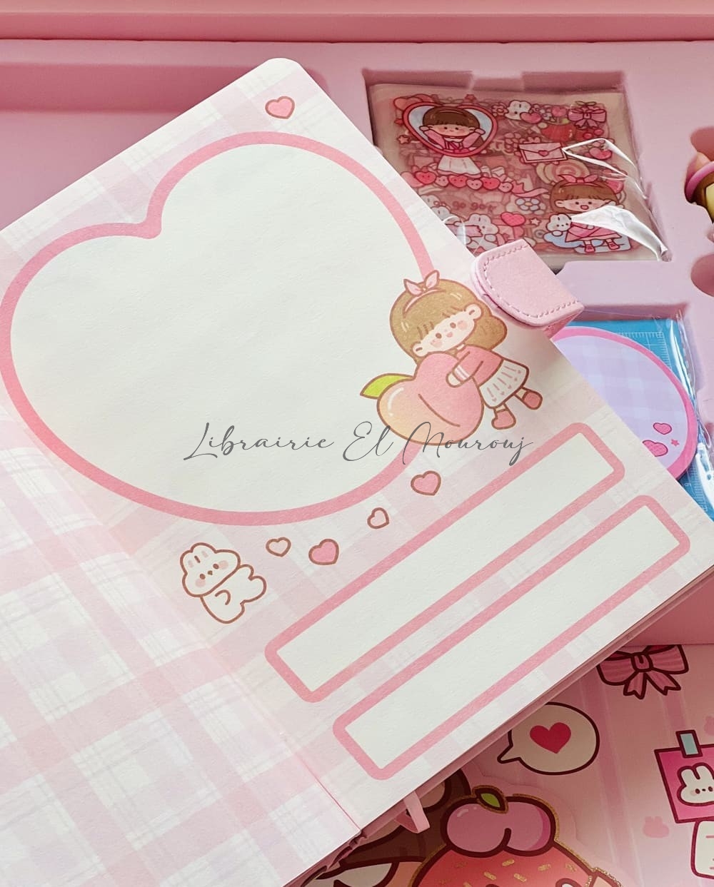 Kawai Journaling Box – Coffret Créatif pour Journal Intime