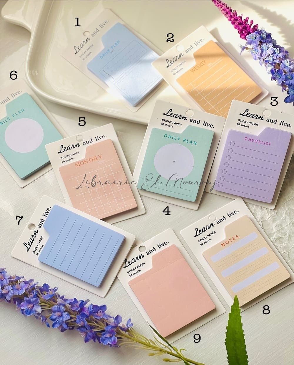 Sticky Note Learn and Live – Notes Pratiques pour Études et Organisation