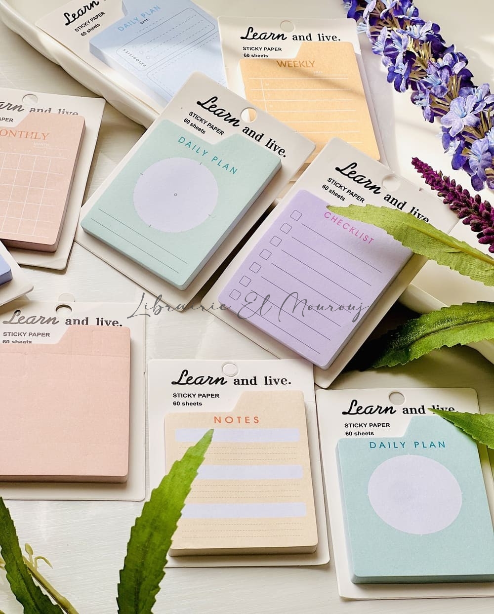 Sticky Note Learn and Live – Notes Pratiques pour Études et Organisation