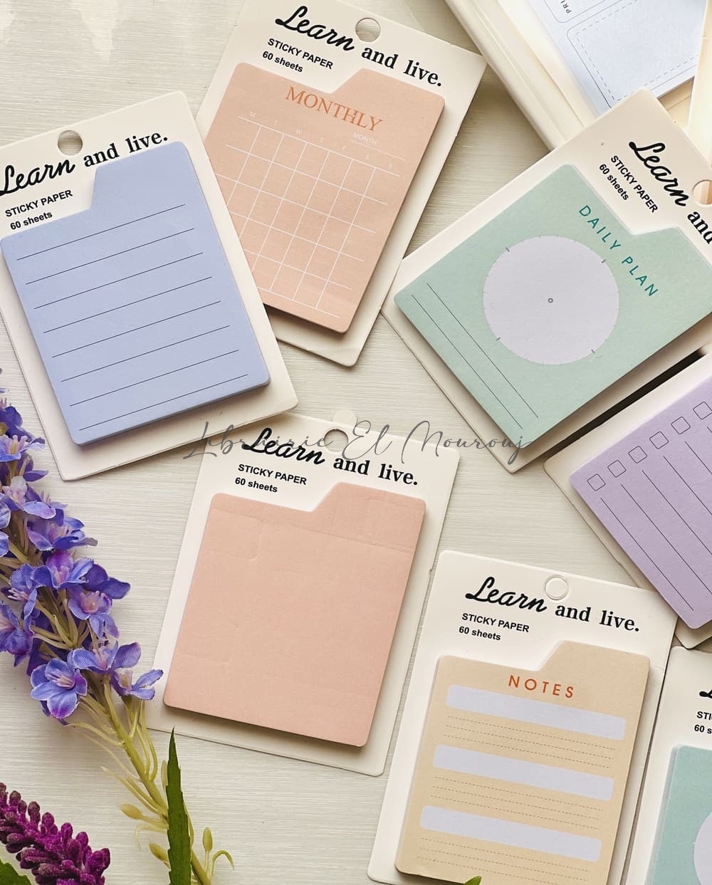Sticky Note Learn and Live – Notes Pratiques pour Études et Organisation