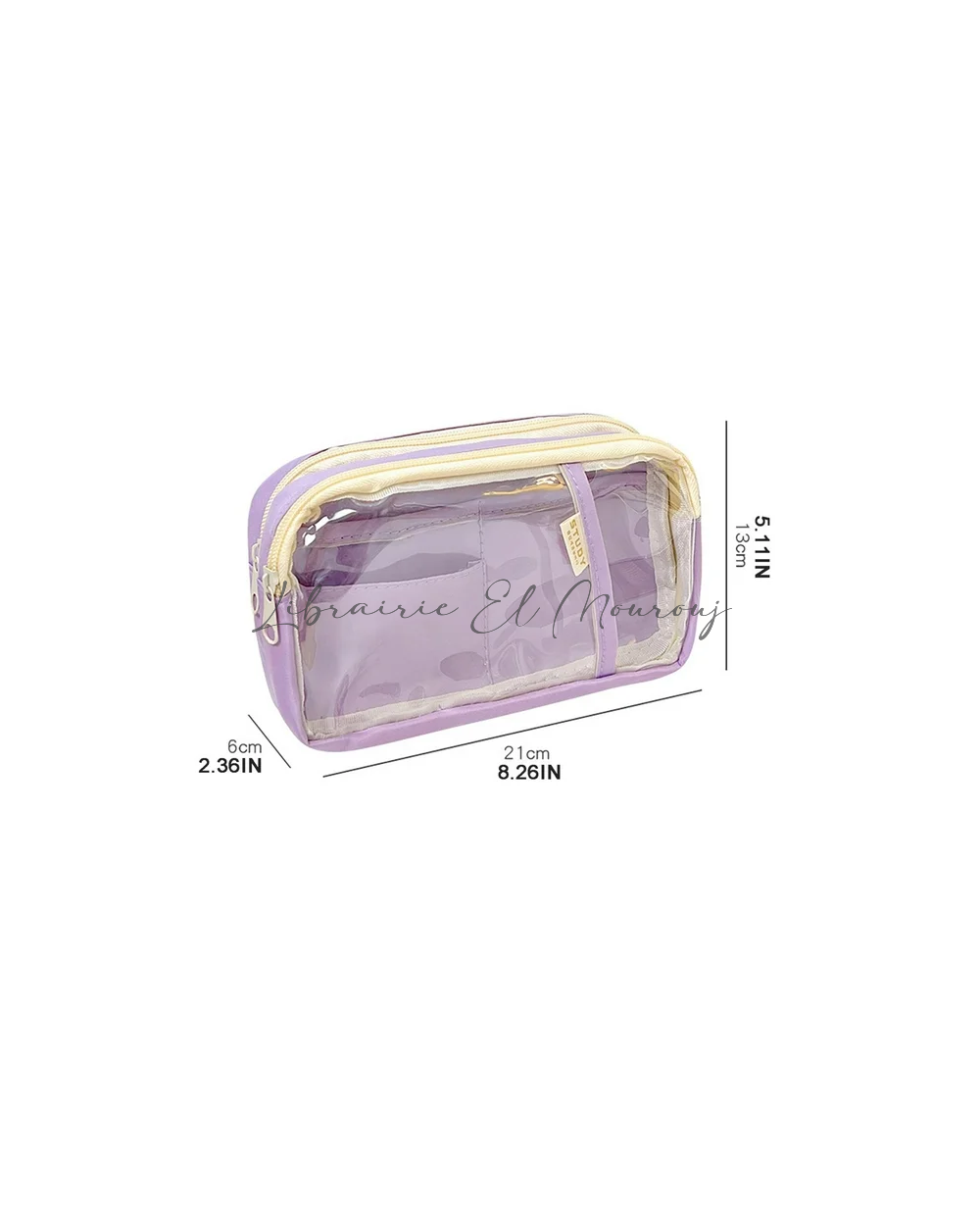 Clear Pencil Case | Trousse Transparente Pratique