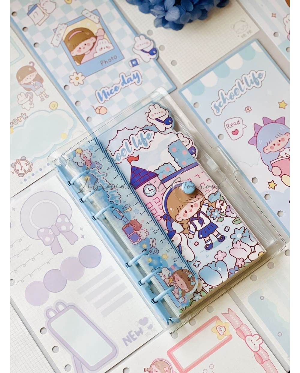 School Girl Notebook