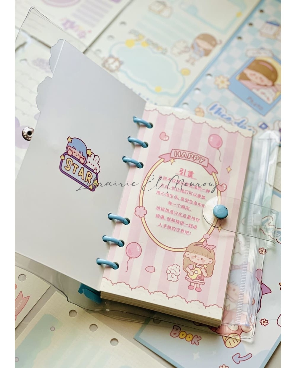 School Girl Notebook