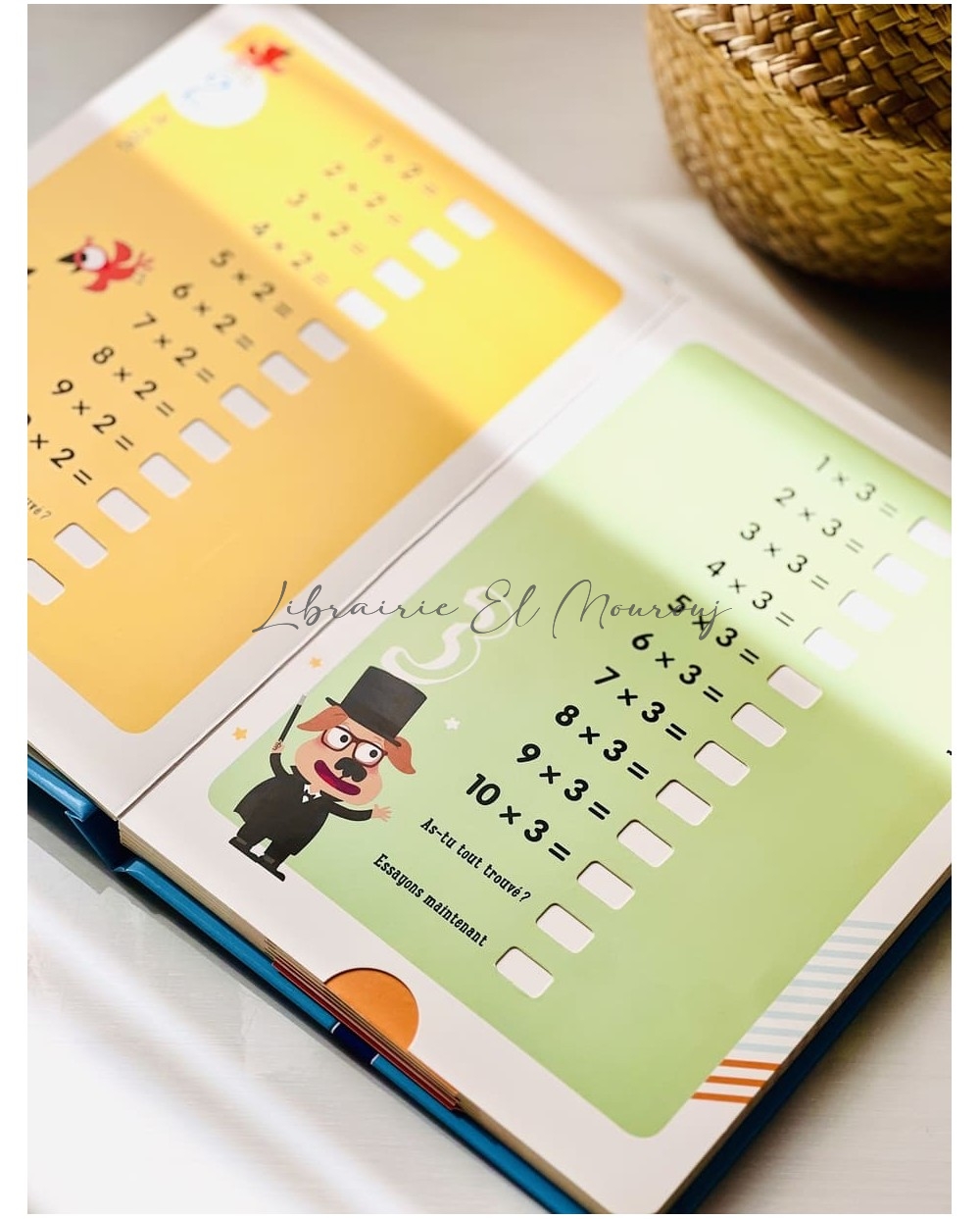 Les tables de multiplication – Apprentissage facile pour enfants