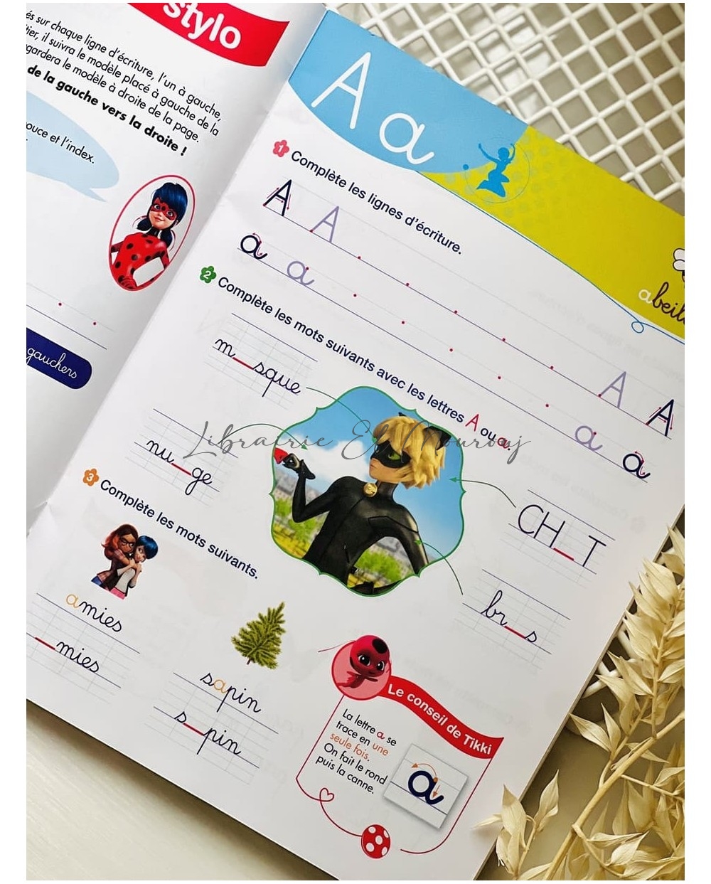 Mon cahier d'écriture Miraculous