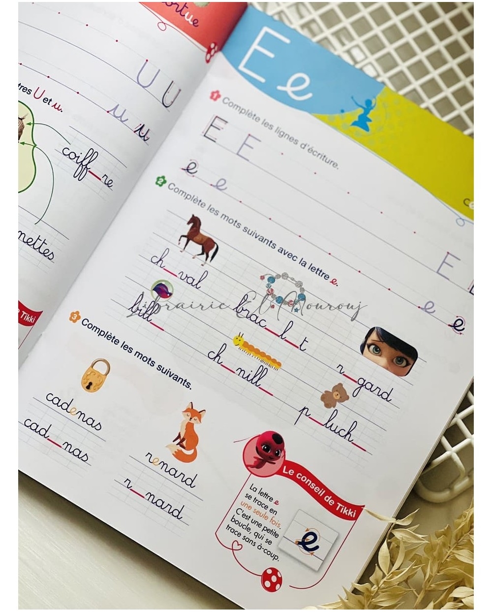 Mon cahier d'écriture Miraculous